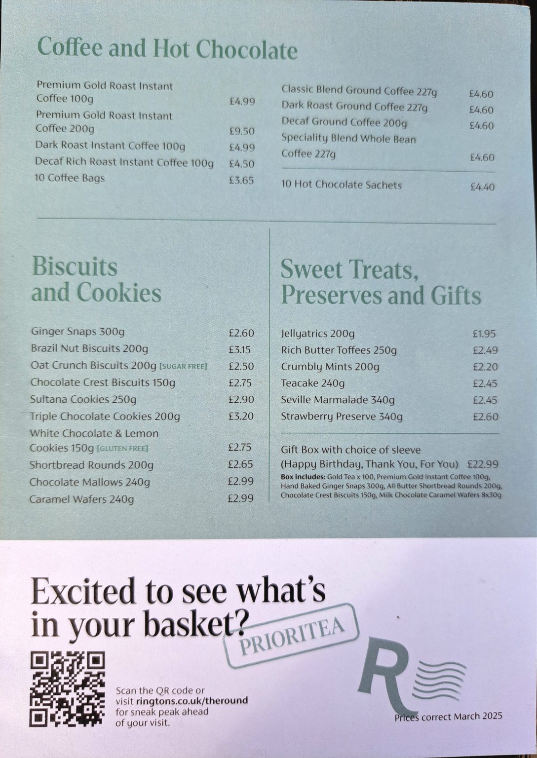 Ringtons & Library Van Wednesday 30th July - Whitsome.Scot